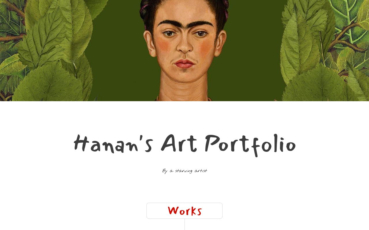 Hanan's Art Portfolio
